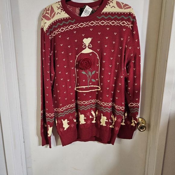 Disney | Sweaters | Disney Princess Beauty And The Beast Sweater | Poshmark